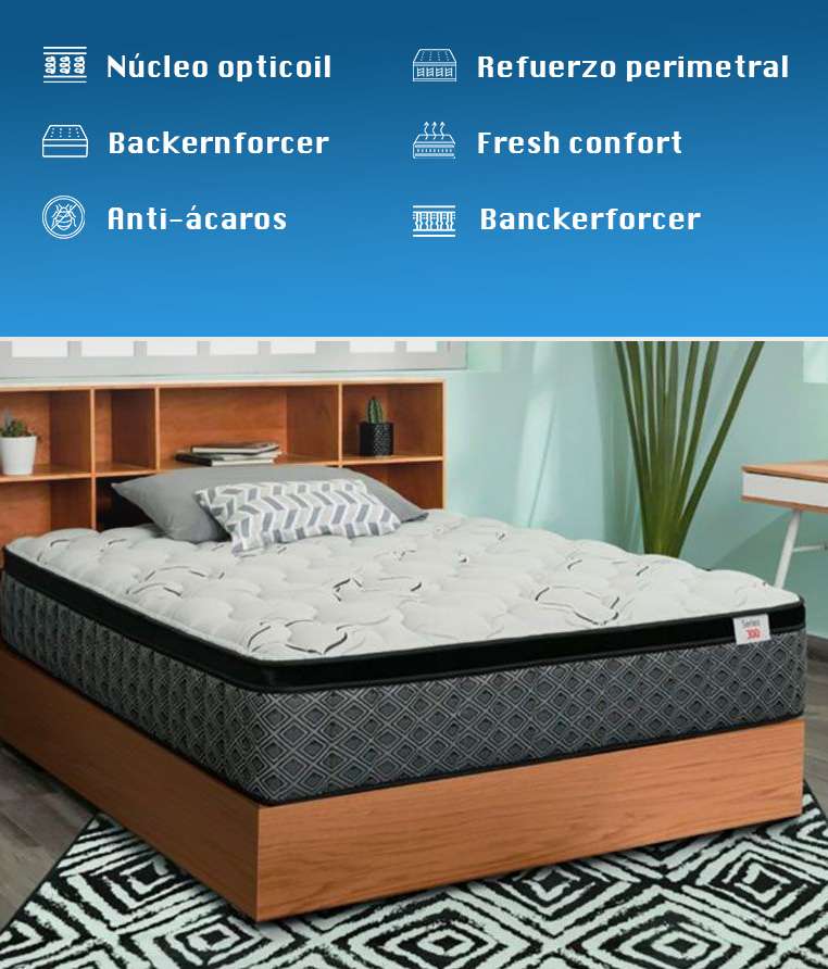 Colchón Kingsdown Serie 300 Blue