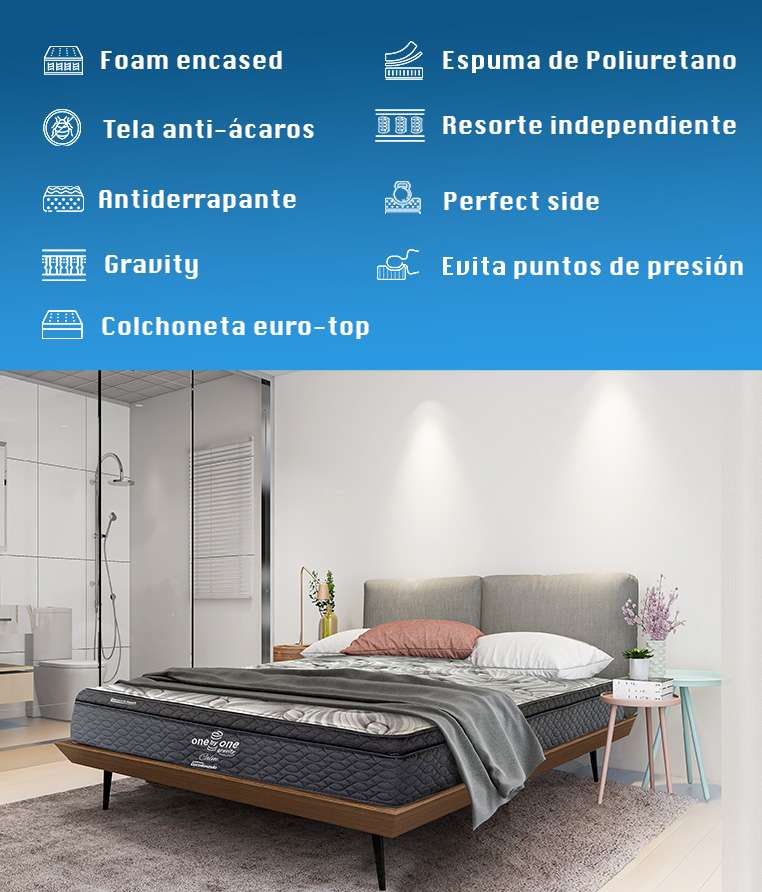 Colchón Dormimundo Calm + Box. Colchones Dormimundo