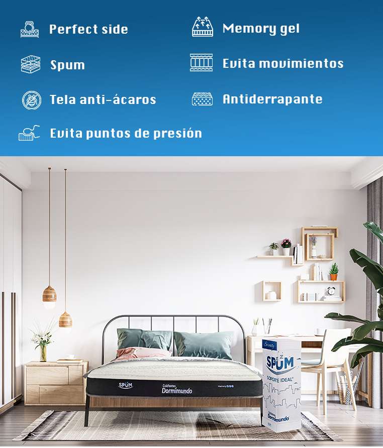 Colchón Dormimundo Enzo en Caja