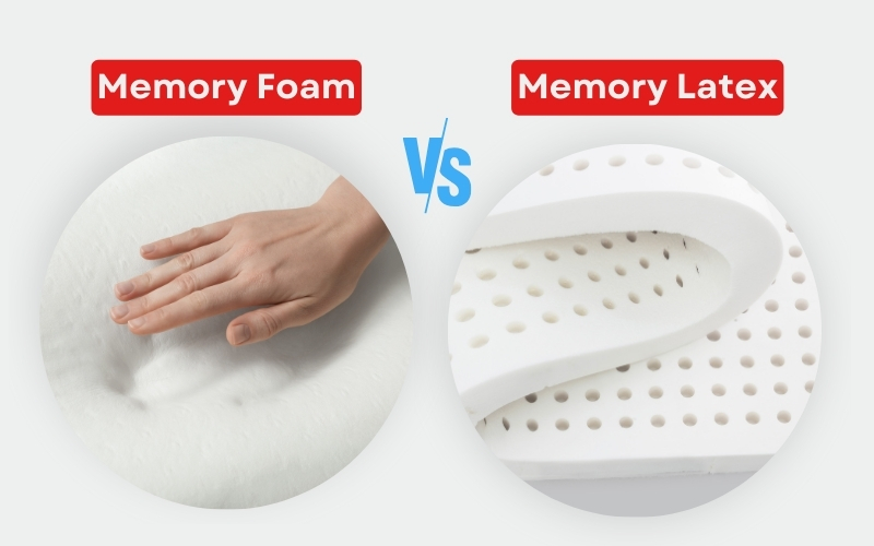 Ventajas de Memory Foam y Memory Latex